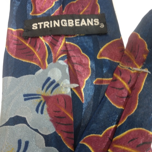 String Beans | Accessories | String Beans Mens Floral Tie | Poshmark